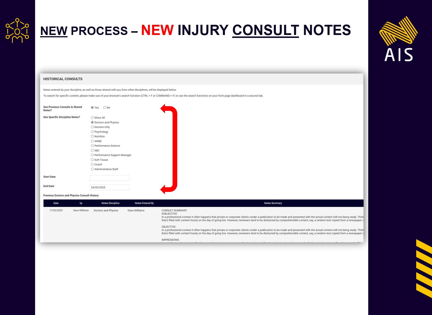 NEW: Injury Consult - Step-by-Step Instructional User-Guide ...